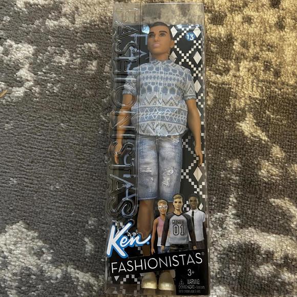 Mattel Toys Barbie Fashionistas Ken Doll Man Bun 3 New Poshmark